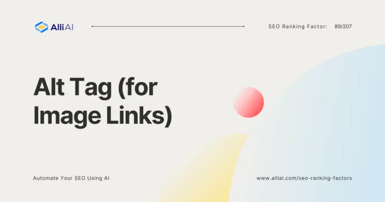 Alt Tag (for Image Links) and SEO: What You Need to Know – Alli AI