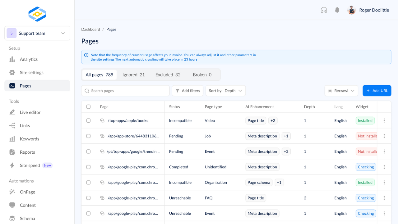 AI SEO Automation Software – Alli AI